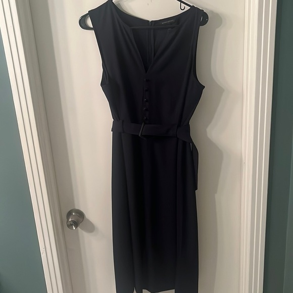 Banana Republic | Dresses | Banana Republic Navy Blue Dress | Poshmark